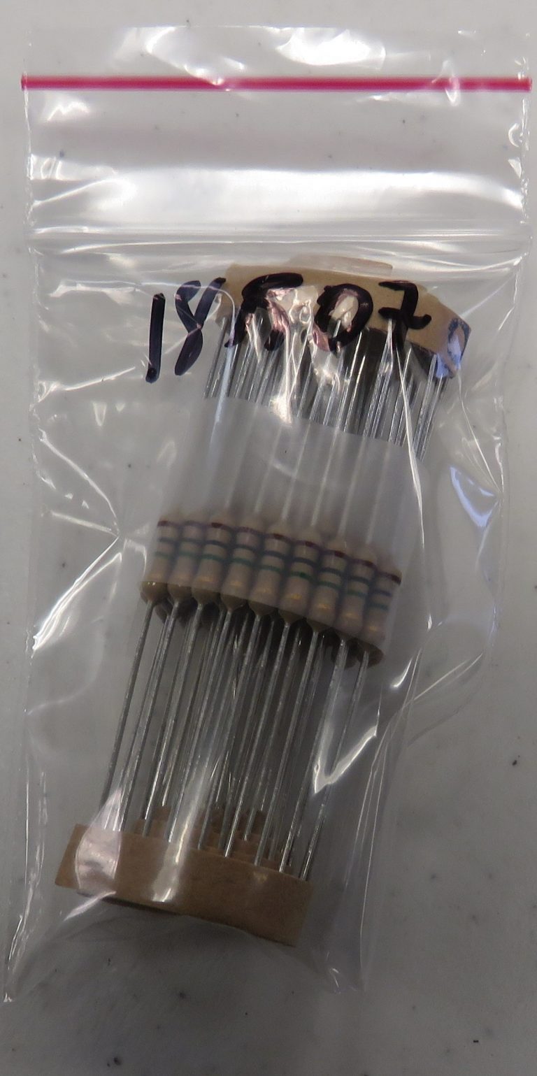 18R07 Set/50 1 Megohm Resistors - Bases of Virginia